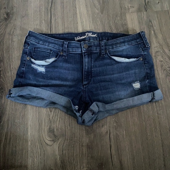 Universal Thread | Shorts | Universal Thread Distressed Denim Womens ...